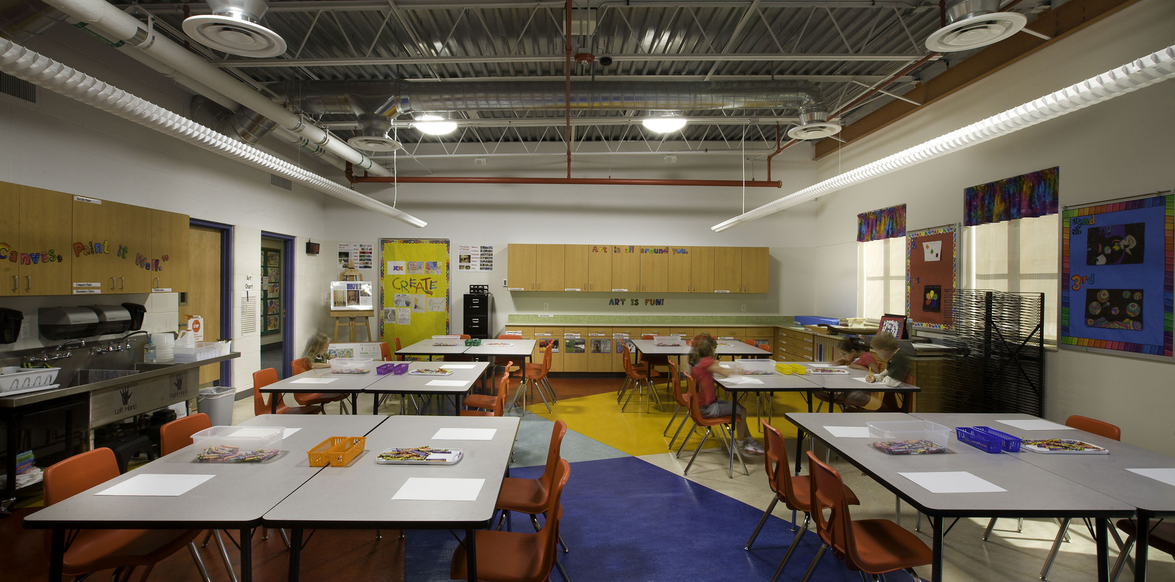 Elementary Art Classroom Design