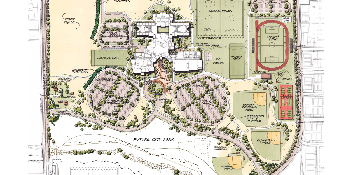 Athletic Facilities at Fossil Ridge High School - RB+B Architects