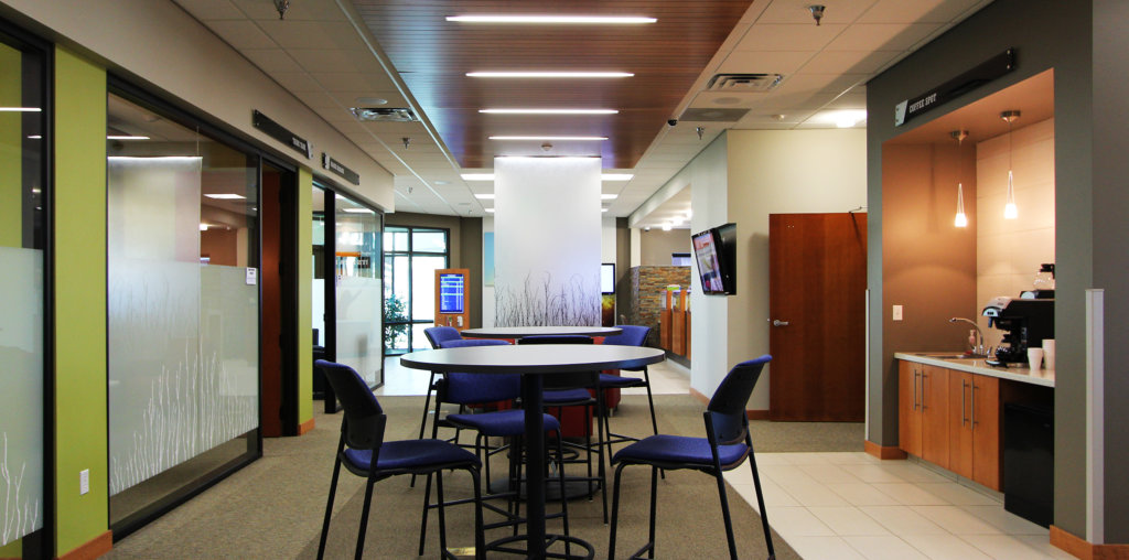 Blue Federal Credit Union Interior Renovation - RB+B Architects
