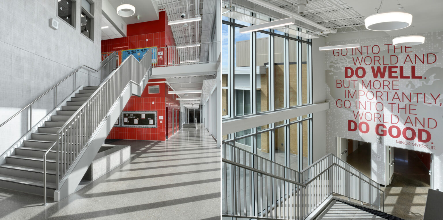 New Eaton Middle School - RB+B Architects