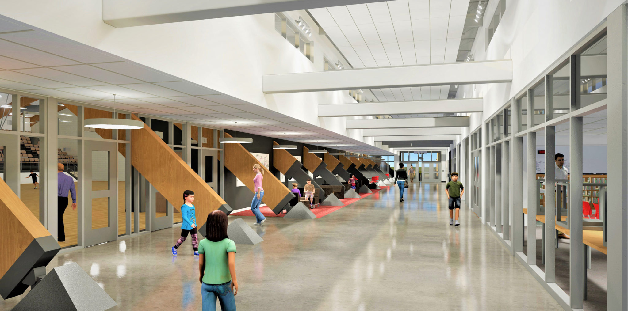 New Eaton Middle School - RB+B Architects