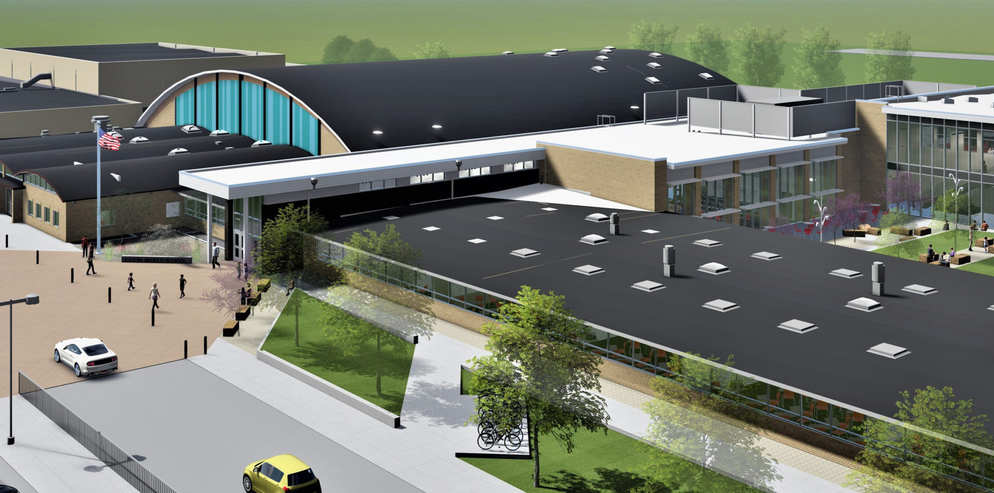 New Eaton Middle School (On the Boards) - RB+B Architects