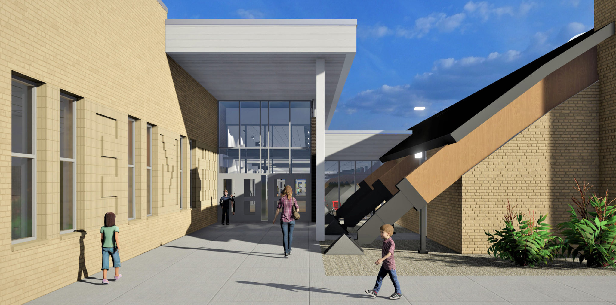 New Eaton Middle School - RB+B Architects